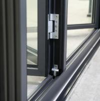 China High Efficiency Aluminum Folding Door with 2.0mm Profile Thickness and 10-year Warranty for sale
