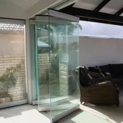 China Aluminum Folding Door with Good Sound Insulation High Quality EPDM And Silicone Sealant for Easy Installation for sale