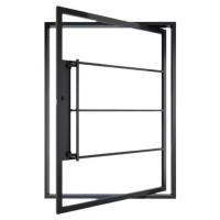 China Modern Residential Design Aluminum Pivot Door with High-Quality 304 Stainless Steel Hardware and 1.4mm/1.6mm/1.8mm/2.0mm Frame Thickness for sale