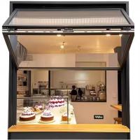 China High Energy Efficiency Aluminum Folding Window with 5mm 6mm 8mm Tempered Glass for sale