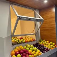 China High Energy Efficiency Aluminum Folding Window with 5mm 6mm 8mm Tempered Glass for sale