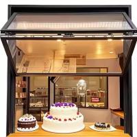 China High Energy Efficiency Aluminum Folding Window with 5mm 6mm 8mm Tempered Glass for sale