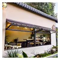 China Modern Style Aluminum Folding Window with 1.4mm Frame Thickness Powder Coated Frame and High Energy Efficiency for sale