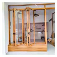 China Thermal Insulation Soundproof Aluminum Folding Window with 1.4mm Frame Thickness for sale
