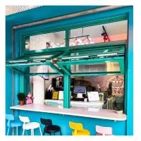 China Thermal Insulation Soundproof Aluminum Folding Window with 1.4mm Frame Thickness for sale