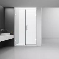 China Frameless 8mm Double Glass Aluminum Sliding Door with Good Sealing and Oil Fume Prevention for sale