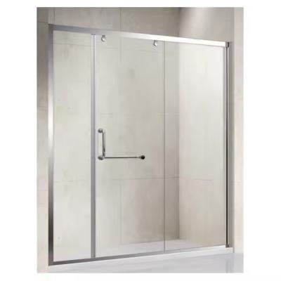 China Waterproof Aluminum Sliding Door with Stainless Steel Frame and 50 Years Life Span for Shower Enclosure for sale
