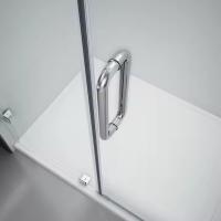 China Waterproof Aluminum Sliding Door with Stainless Steel Frame and 50 Years Life Span for Shower Enclosure for sale