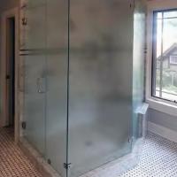 China Waterproof Frameless Shower Door with 6mm and 8mm Tempered Glass and Stainless Steel Hardware for sale