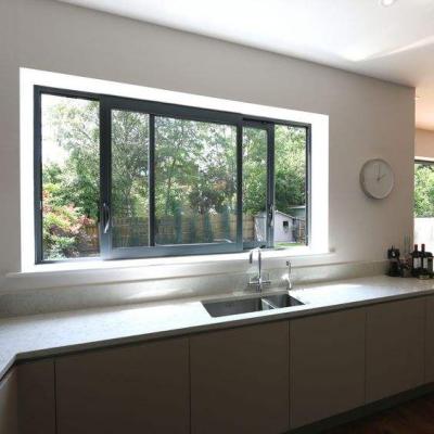 China Heavy Duty Horizontal Aluminum Sliding Window with More than 5 Years Warranty for sale