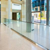 China Modern Design 12mm Toughened Glass U Channel Railing with Five Years Warranty and Weather Resistant Finish for sale