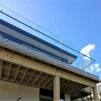 China Stainless Steel Standoff Glass Railing System for Balcony Deck Stair for sale