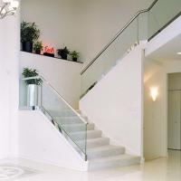 China Customizable Frameless Glass Railing System with 8-12mm Tempered Glass and 0.8m-1.2m Height for Residential and Commercial Use for sale