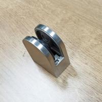 China 304 316 Stainless Steel Glass Railing Clamp with Adjustable Design for 8-12mm Tempered Glass for sale
