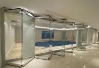 China 50 Years Life Span Aluminum Folding Door with Anodized Finishes and Fluorocarbon Spraying for sale