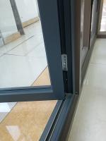 China Durable Low Maintenance Aluminum Folding Door with Environmental Protection and Thick Aluminum Profile for sale