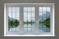 China Cheap Security Solid Beveled Single Tempered Glass Outward Swinging Windows System Design Price For Sale for sale