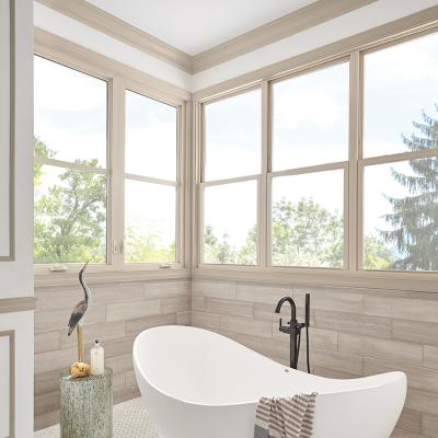 China Soundproof Energy Efficient Aluminum Swing Window with 10-Year Warranty and Double Glazed Glass for sale