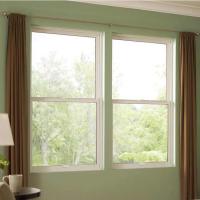 China Soundproof Energy Efficient Aluminum Swing Window with 10-Year Warranty and Double Glazed Glass for sale