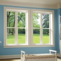 China Soundproof Energy Efficient Aluminum Swing Window with 10-Year Warranty and Double Glazed Glass for sale