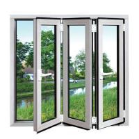 China Frameless Double Glazing Glass Sheet Folding Windows Design With Accessories Manufacturing Company for sale