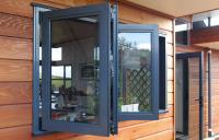 China Durable Commercial And Residential Aluminium Double Glazing Foldable Windows for sale