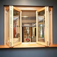 China Durable Commercial And Residential Aluminium Double Glazing Foldable Windows for sale