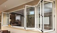 China Durable Commercial And Residential Aluminium Double Glazing Foldable Windows for sale
