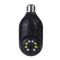 China 2.4GHz Wireless Wifi Security Cameras , Smart Light Bulb Camera With Motion Detection Alarm for sale