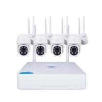China Outdoor Wireless Surveillance Camera Systems 4CH WiFi NVR With Audio OEM for sale