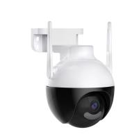 China Wireless 4k Ip66 Outdoor Waterproof Security Camera With Alarm Siren for sale