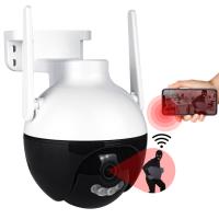 China 5X Digital Zoom IP Wifi PTZ Dome Camera Wireless With One Key Arming for sale
