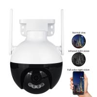 China 5X Digital Zoom IP Wifi PTZ Dome Camera Wireless With One Key Arming for sale