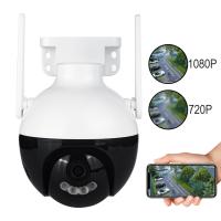 China 800W Pixel Outdoor Smart PTZ IP Security Camera With Color Night Vision for sale