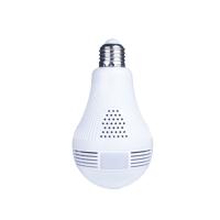 China 360 Degree Angle Wifi Light Bulb Security Camera With Fisheye Lens Panoramic View for sale