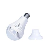 China Smart 1.3MP Light Bulb Panoramic Camera , Wireless Fisheye Surveillance Camera for sale