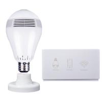 China IR 30M Spotlight Wifi Light Bulb Security Camera Real Time Monitoring for sale