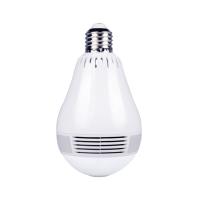 China 1080P Fisheye Wifi Light Bulb Security Camera For Farm Warehouse Courtyard for sale