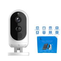 China 1080P 15fps Solar Wifi Camera With 140 Degree Wide Angle View for sale