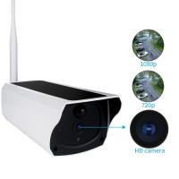China PIR Motion Detection Solar Wifi Camera , 1080P Small Bullet Camera for sale