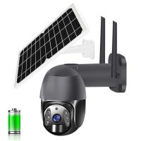 China Smart Starlight 4g Solar Powered Security Camera 2MP 2K With Auto Motion Tracking for sale
