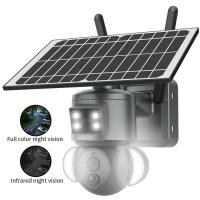China Separable 6W Solar Panel 4G Solar Camera With Built In 12000MAh Battery Pack for sale