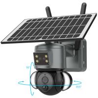China 120 Degrees Solar Powered Wireless Security Camera For Home Outside Surveillance for sale
