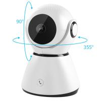 China 360 Degree Indoor Home Security Cameras , Baby Monitor Cameras 2.4GHz 5GHz WiFi for sale