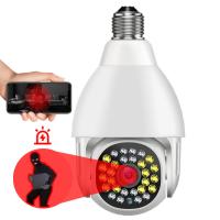 China Mini Size Smart Light Bulb Security Camera With E27 Lamp Holder for home security for sale