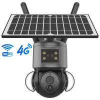 China Separable 6W Solar Panel 4G Solar Camera With Built In 12000MAh Battery Pack for sale
