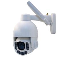 China 4K FHD 5X Zoom IP66 Wifi PTZ Camera White Color With Auto Tacking for sale