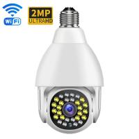 China 5G Light Bulb WiFi Camera For Home Security 1080P Dual Band for sale