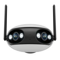 China POE IP Dual Lens Outdoor Waterproof Security Camera 2K 4MP IP66 Waterproof for sale