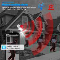 China 2MP / 3MP Outdoor Security Wifi Trumpet Camera With Night Vision And Voice Alarm for sale